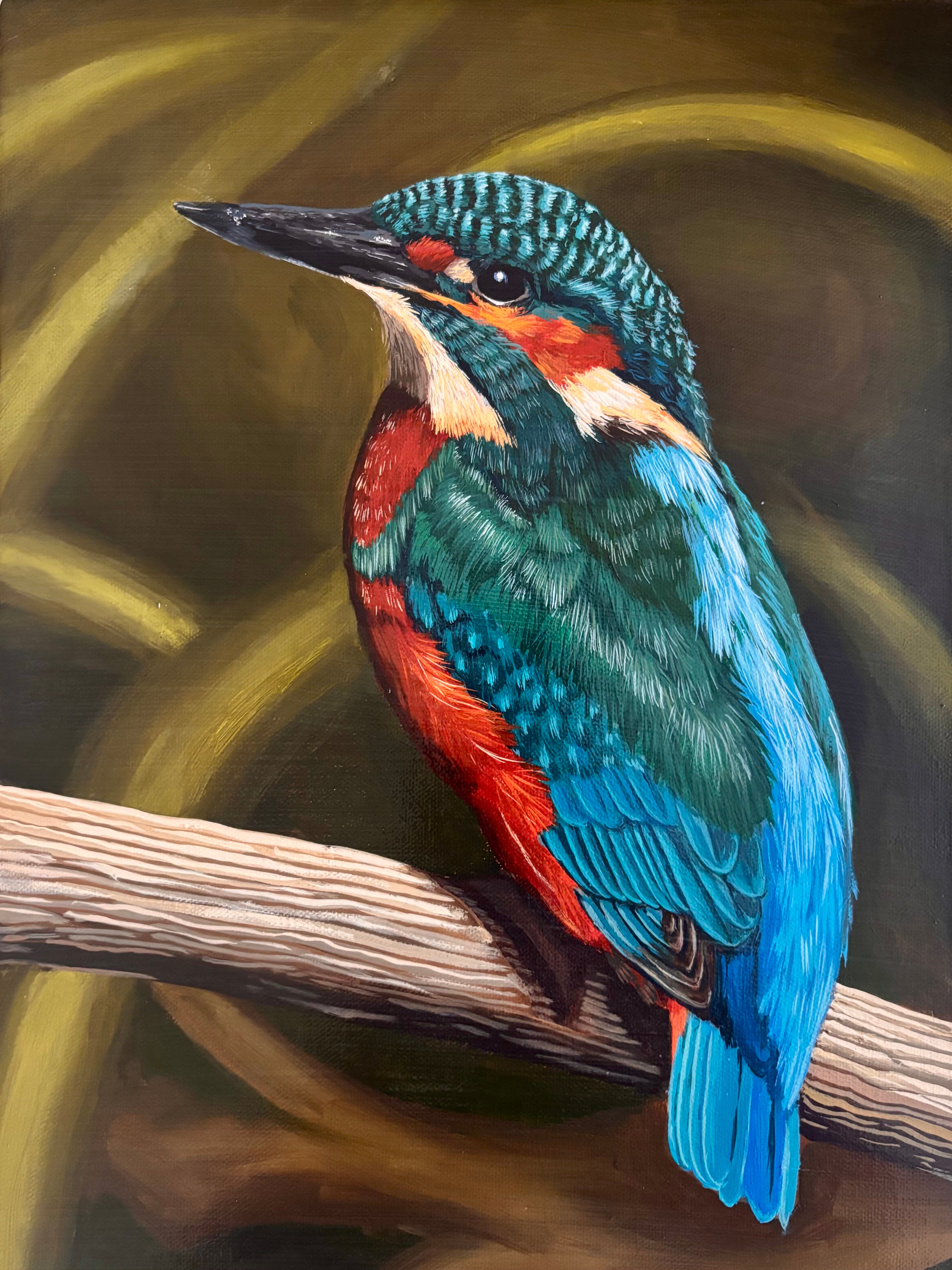 Kingfisher – Maddison Dunn Artist
